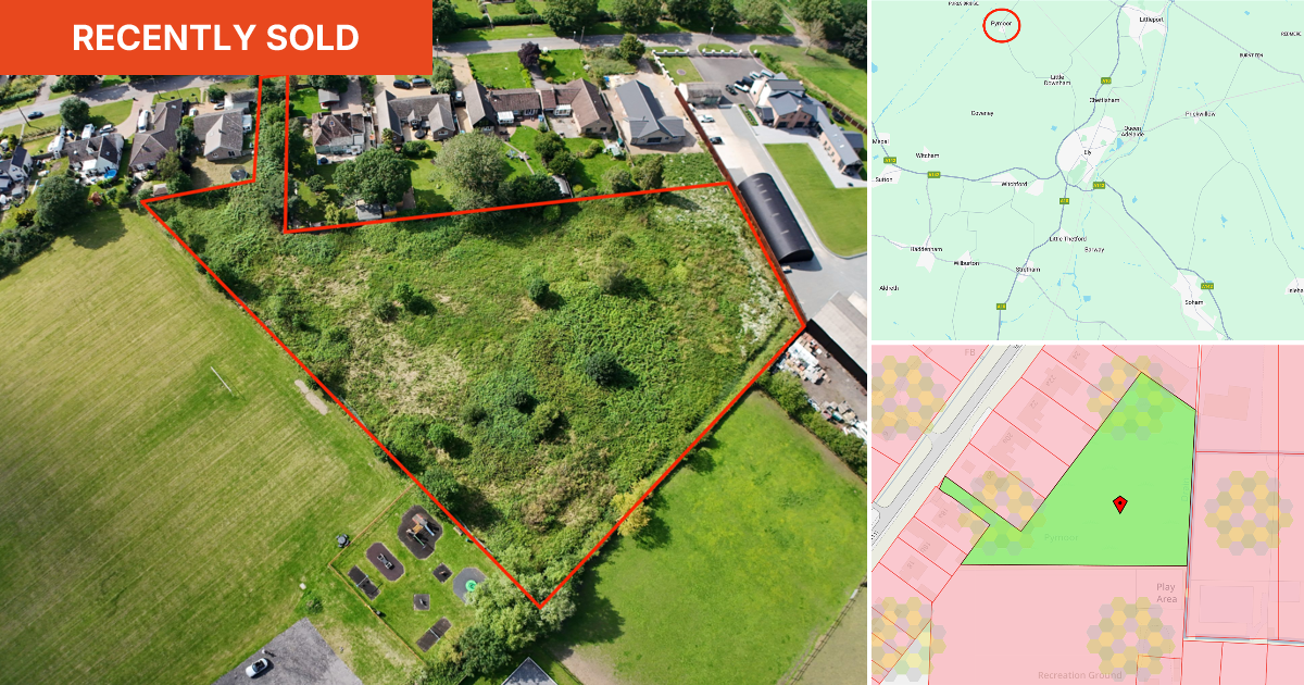 Land for sale in Development site at Straight Furlong, Pymoor, Cambs ...