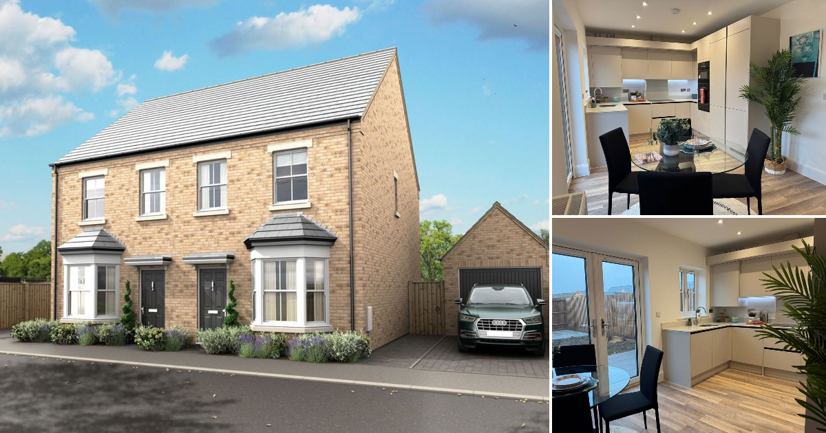 2 bed semi-detached house for sale in Plot 118 The Shefford, Cavendish Lane, Stotfold, SG5 4SN ...